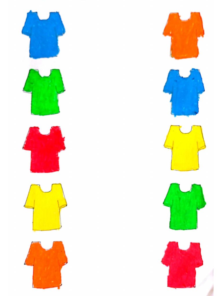 Tarik Garis Sesuai Warna | PDF