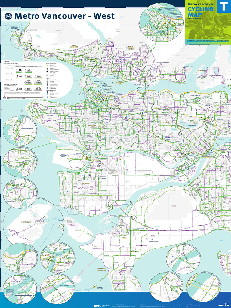Vancouver Bike Route Map | PDF