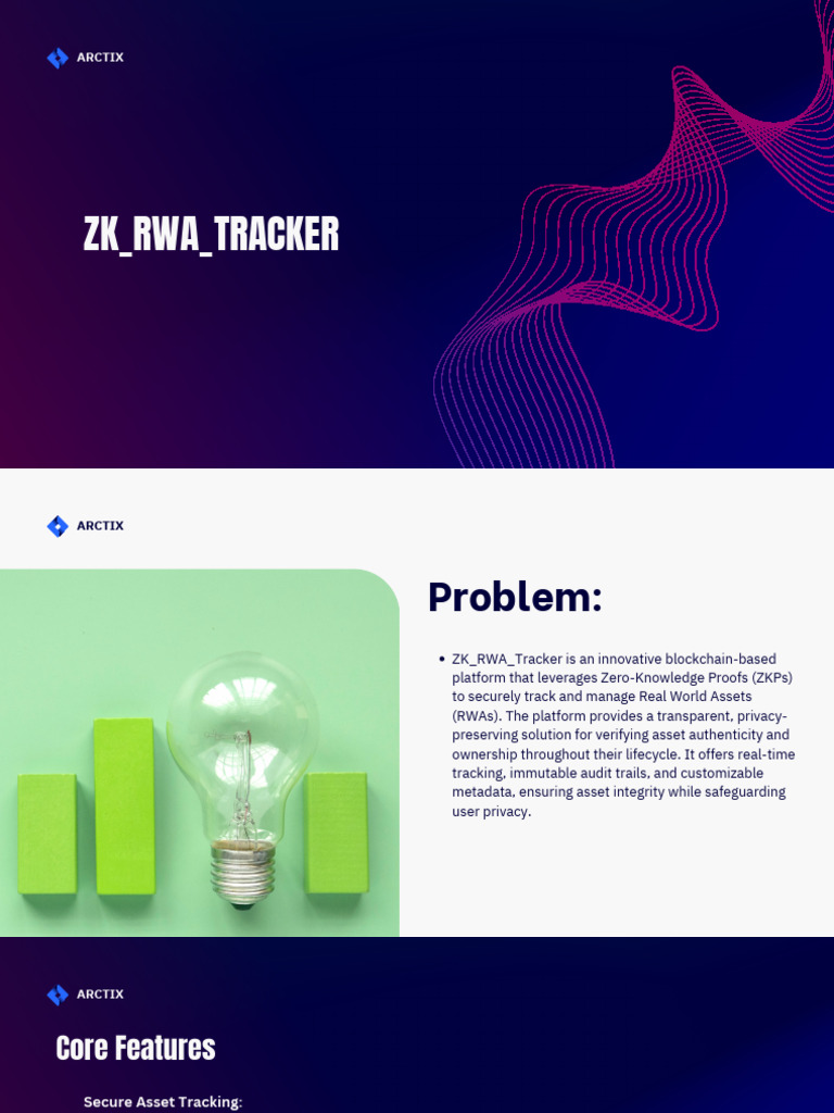 ZK Tracker PPT | PDF | Computing | Information Technology