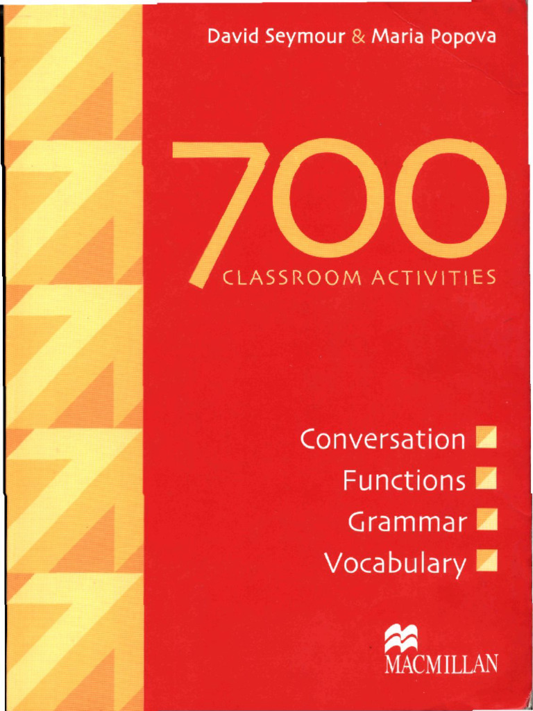 700 Classroom Activities | PDF