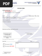 Junior College Absence Exemption Form | PDF
