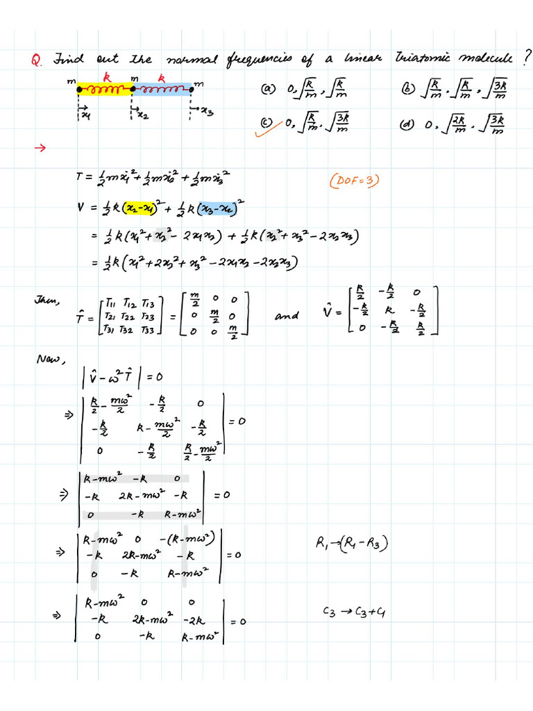 Linear Triatomic Molecule Pdf