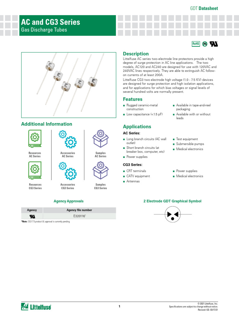 Cg3 Series Pdf Electronic Engineering Electricity