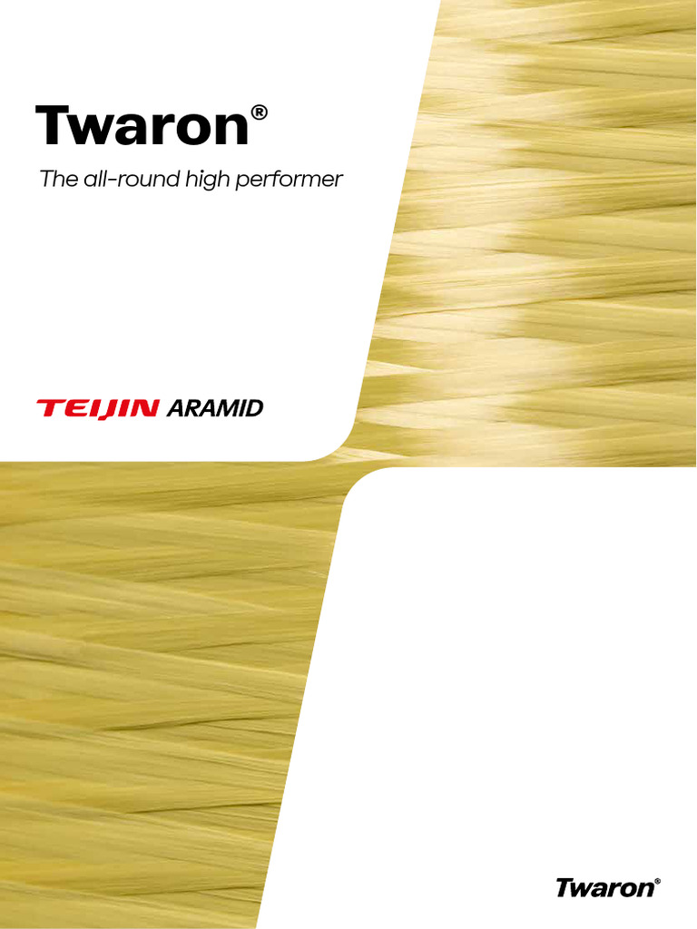 Twaron® Product Brochure | PDF | Fibers | Yarn