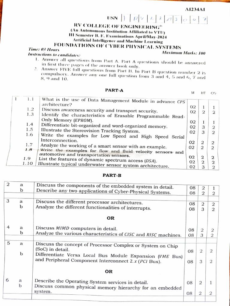 CPS SEE | PDF | System On A Chip | Office Equipment