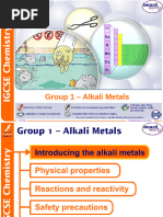 Group I Elements' Violent Water Reactions | PDF | Science & Mathematics ...