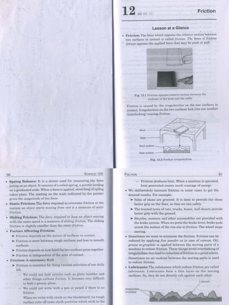 Science Friction | PDF | Friction | Force