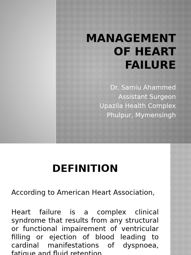 Heart Failure | PDF | Heart Failure | Heart