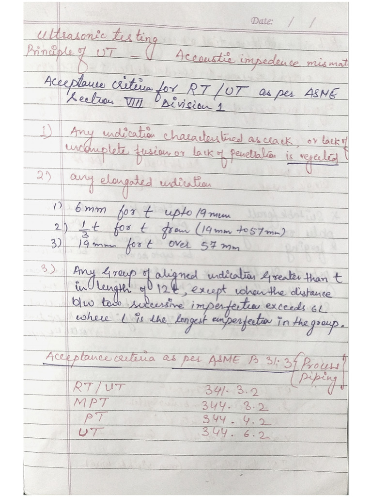 Mechanical notes | PDF