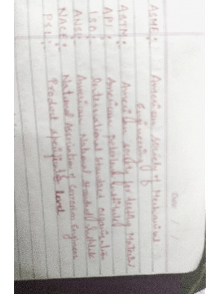 Mechanical Notes | PDF