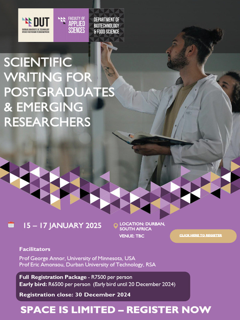 Scientific Writing Workshop Registration | PDF