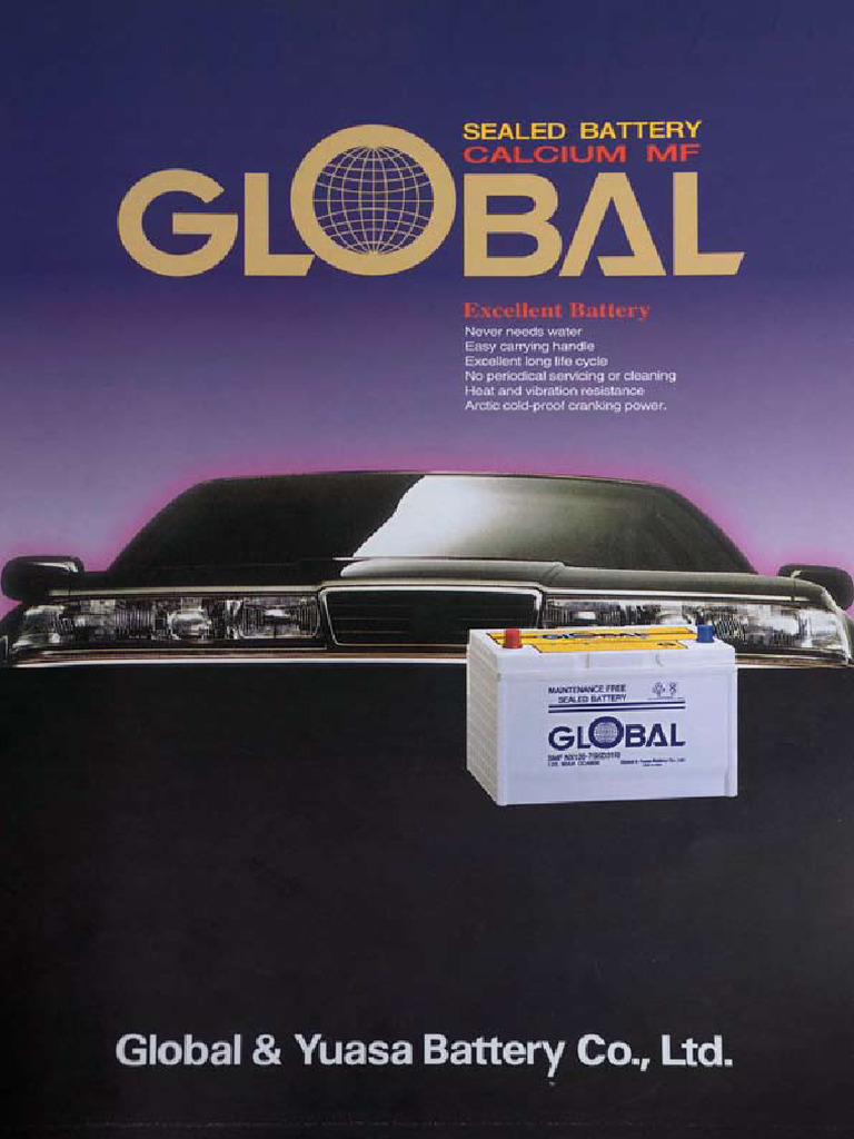 Global SMF Battery Model List | PDF | Galvanic Cells | Battery ...