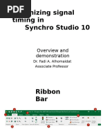 Synchro Studio Examples | PDF | Interchange (Road) | Road Transport