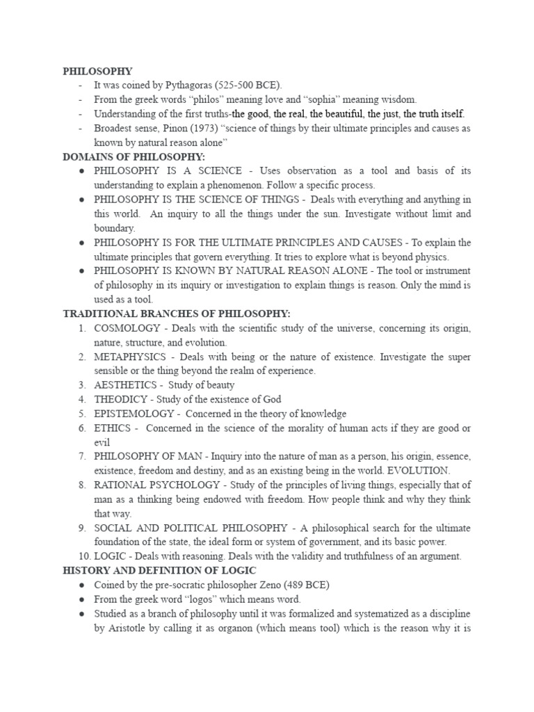 REVIEWER FOR LOGIC | PDF | Logic | Proposition REVIEWER FOR LOGIC | PDF | Logic | Proposition