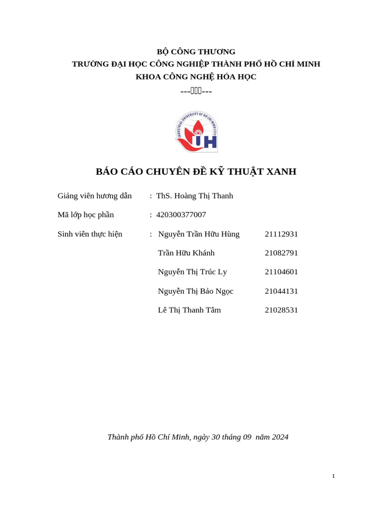 Báo Cáo KTX Word | PDF
