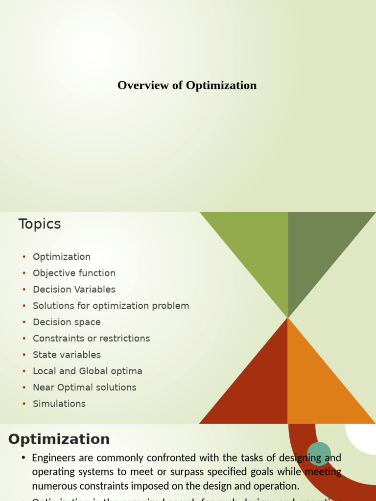 OTM Module 1_Part 1 | PDF | Mathematical Optimization | Mathematical Analysis