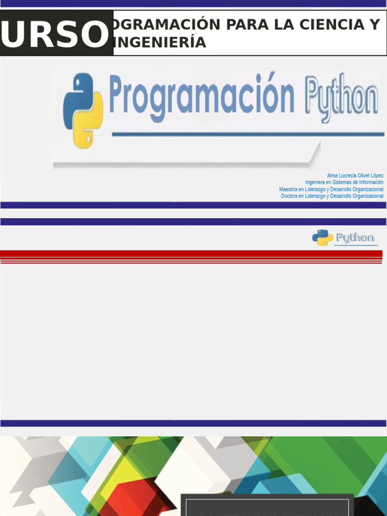 Programación en Python: Algoritmos y Ejercicios | PDF | Algoritmos | Matemáticas