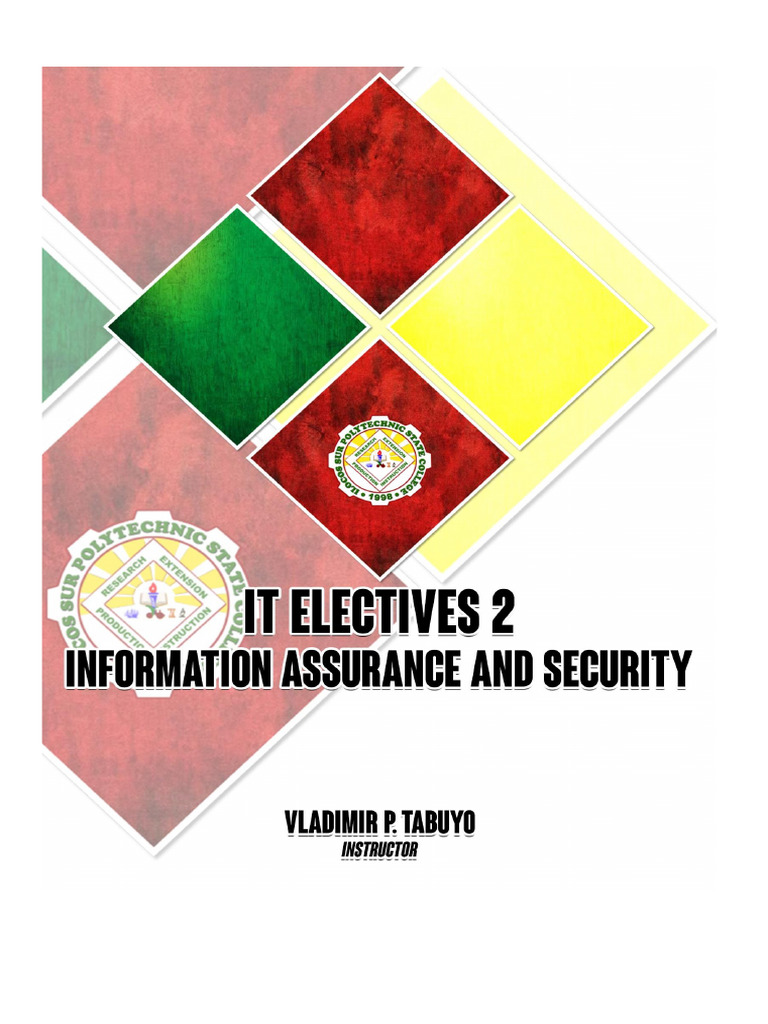 IT Electives 2 Information Assurance and Security Lesson 1 | PDF | Security | Computer Security