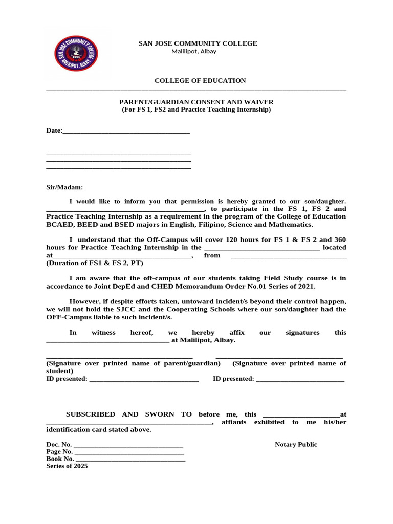 San Jose Community Colleg Waiver | PDF