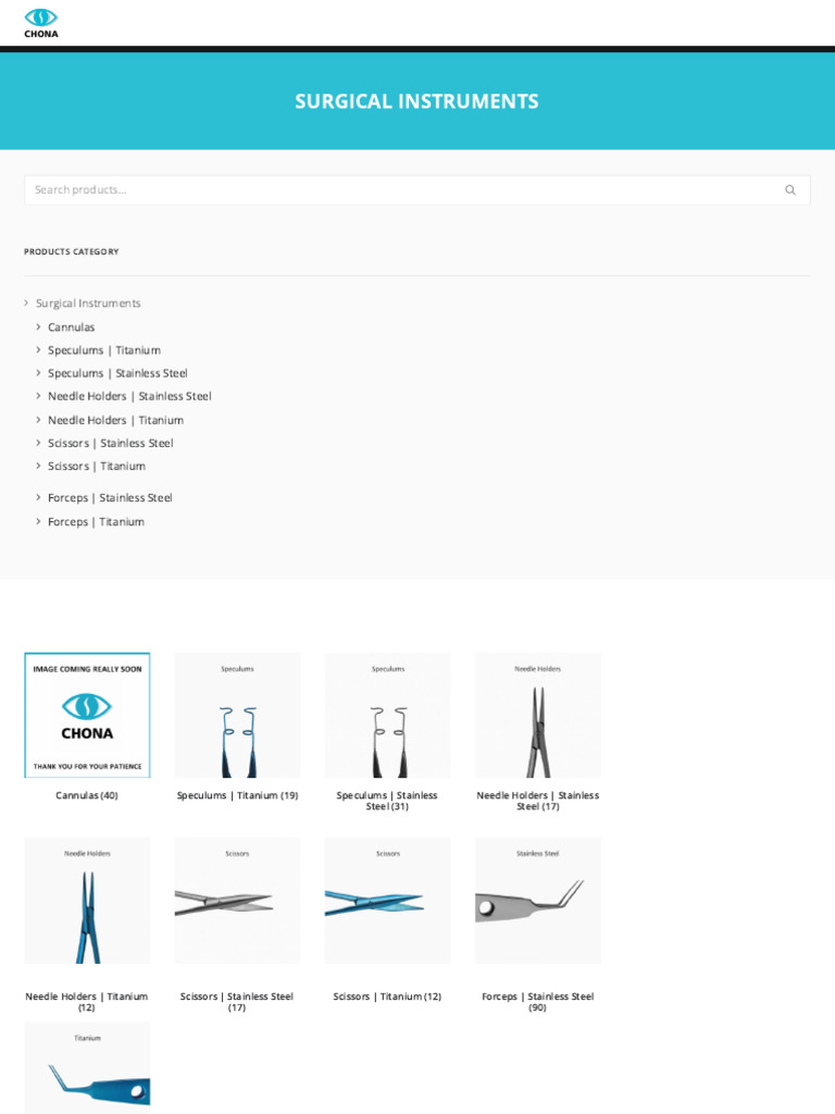 Surgical Instruments by Material | PDF