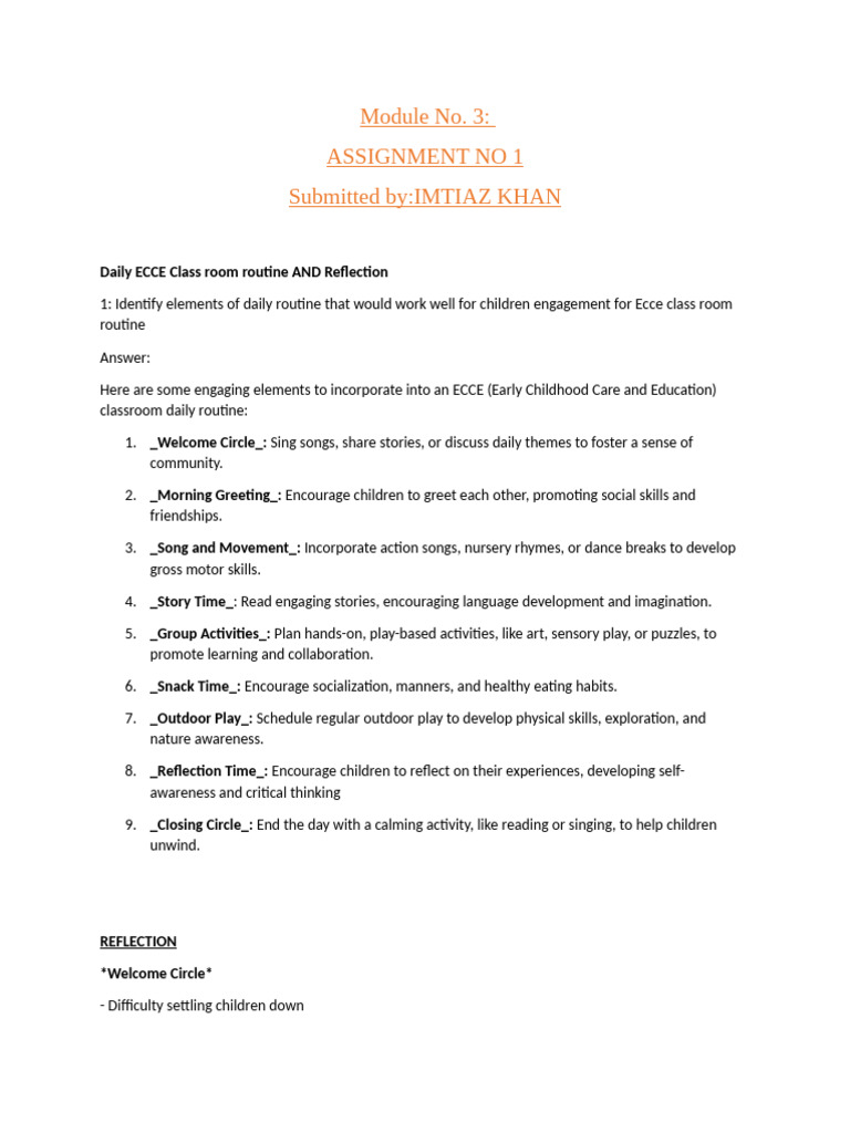 Module No 3 solution of ECCE training | PDF | Motivational | Motivation