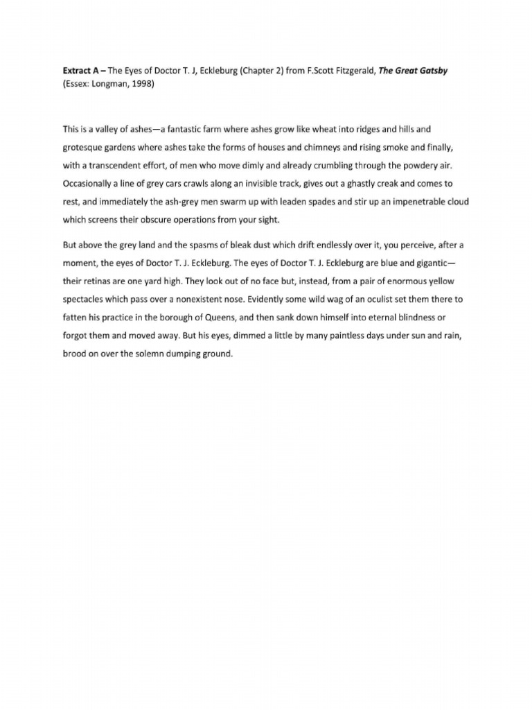 Sample F Extracts - Lang - Lit Individual Oral File | PDF