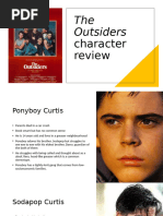 The Outsiders Character Chart: Name Age Physical Appearance Personality ...