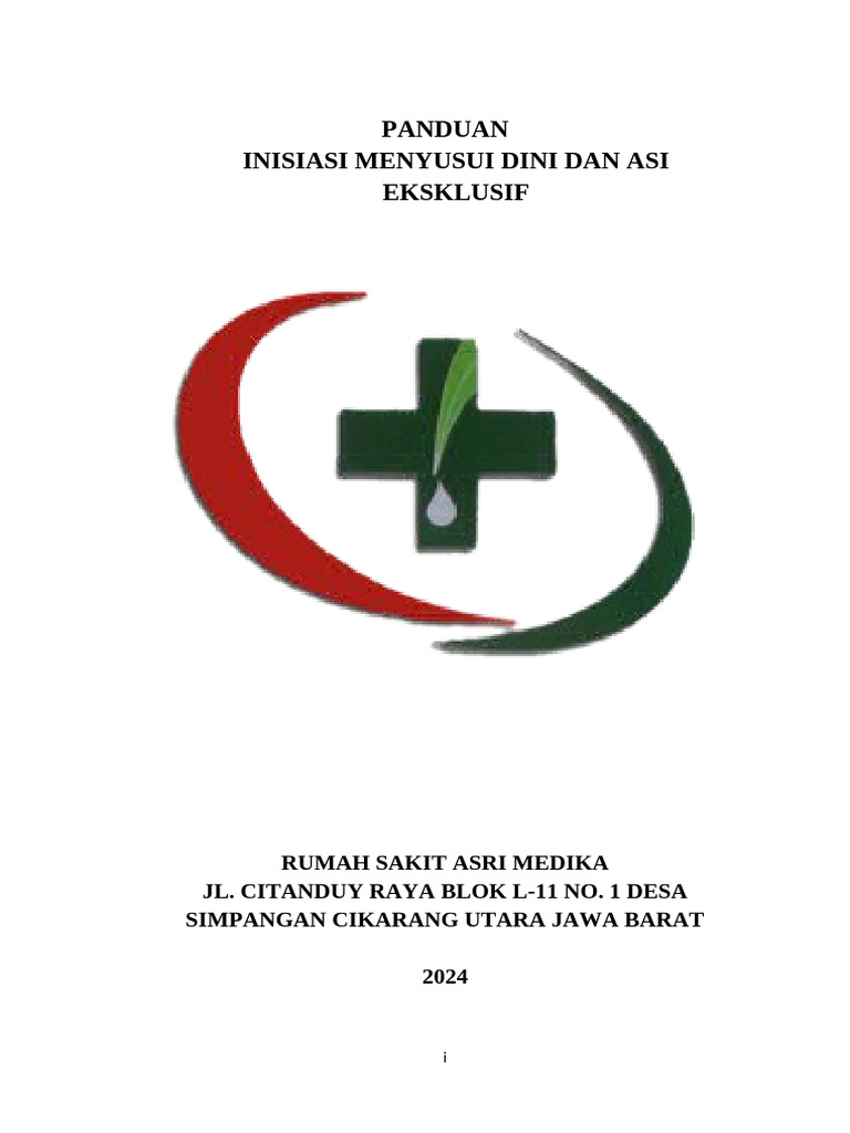 Panduan IMD Dan Asi Ekslusif Di RSAM | PDF