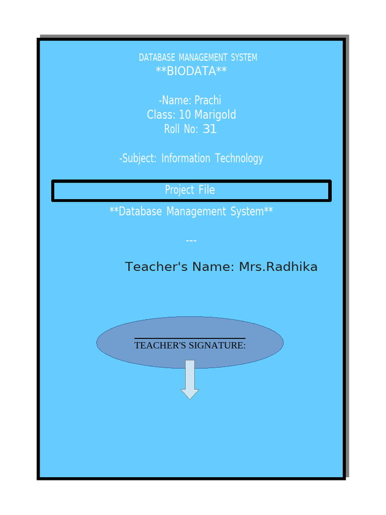 HARSHIT PROJECT FILE | PDF | Databases | Table (Database)