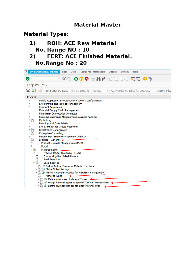 Material Ledger Activation | PDF