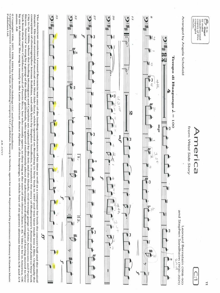 AMERICA Grade 5 cello | PDF