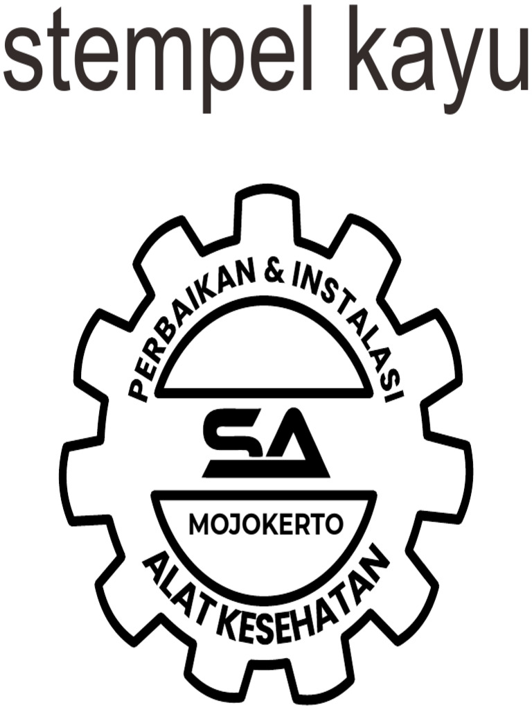 Setempel Sa Med Mojokerto Kayu Kano | PDF