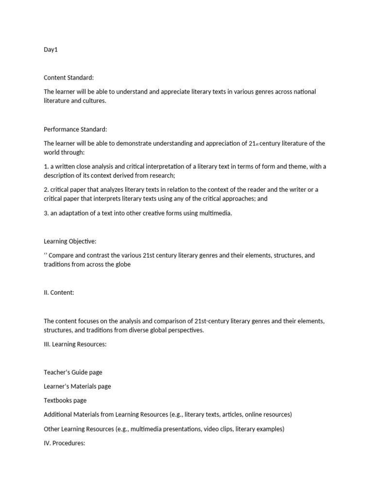 21-Cent.-Q1-Wk8 | PDF | Genre | Multimedia