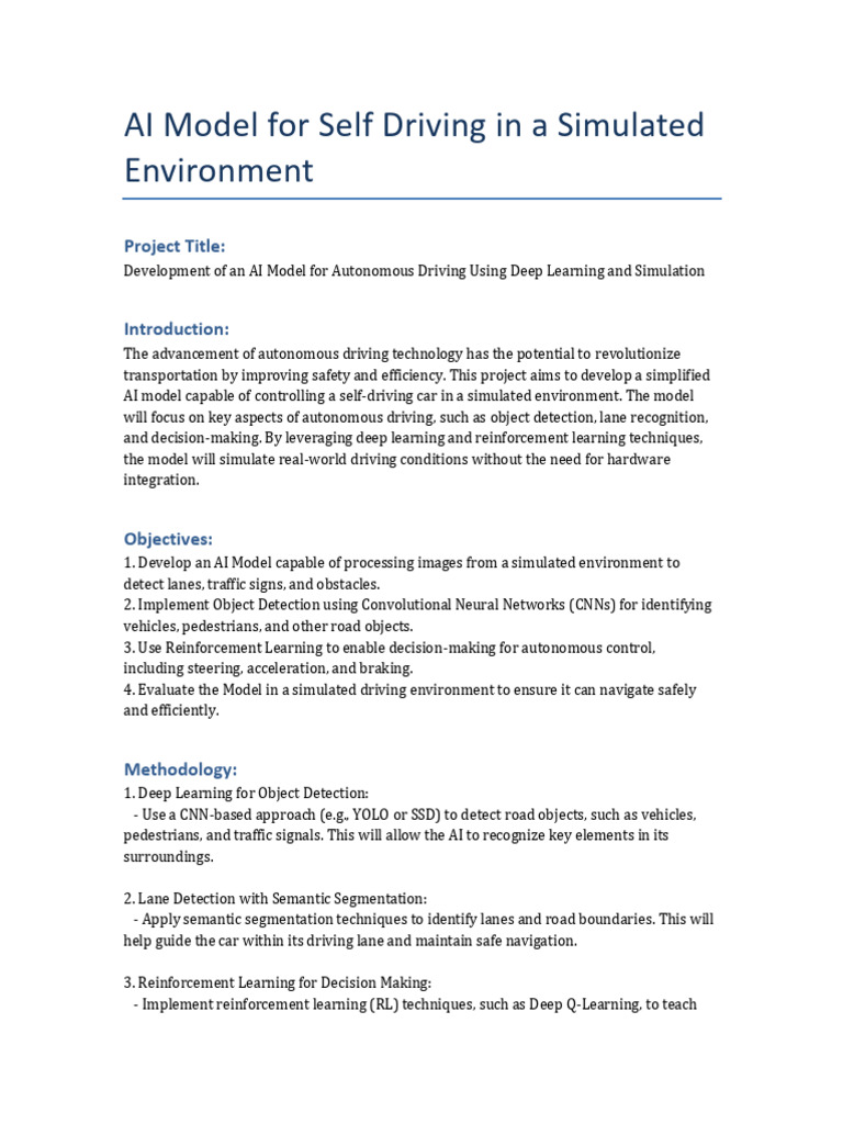 Graduation Project Proposal | PDF | Artificial Intelligence ...