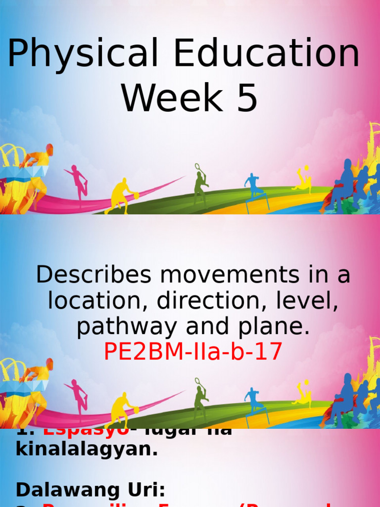 P.E. Week 6 Q2 | PDF