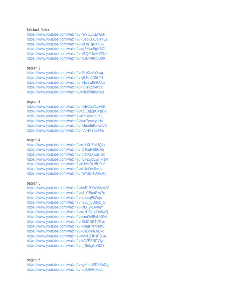 Fullstack Flutter | PDF