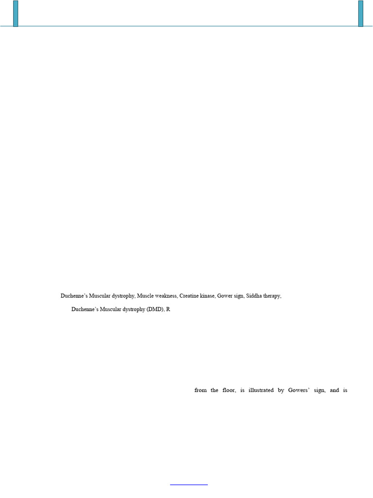 DMD | PDF | Muscular Dystrophy | Musculoskeletal System