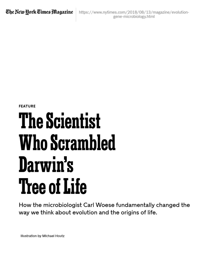The Scientist Who Scrambled Darwin's Tree of Life | PDF | Gene ...