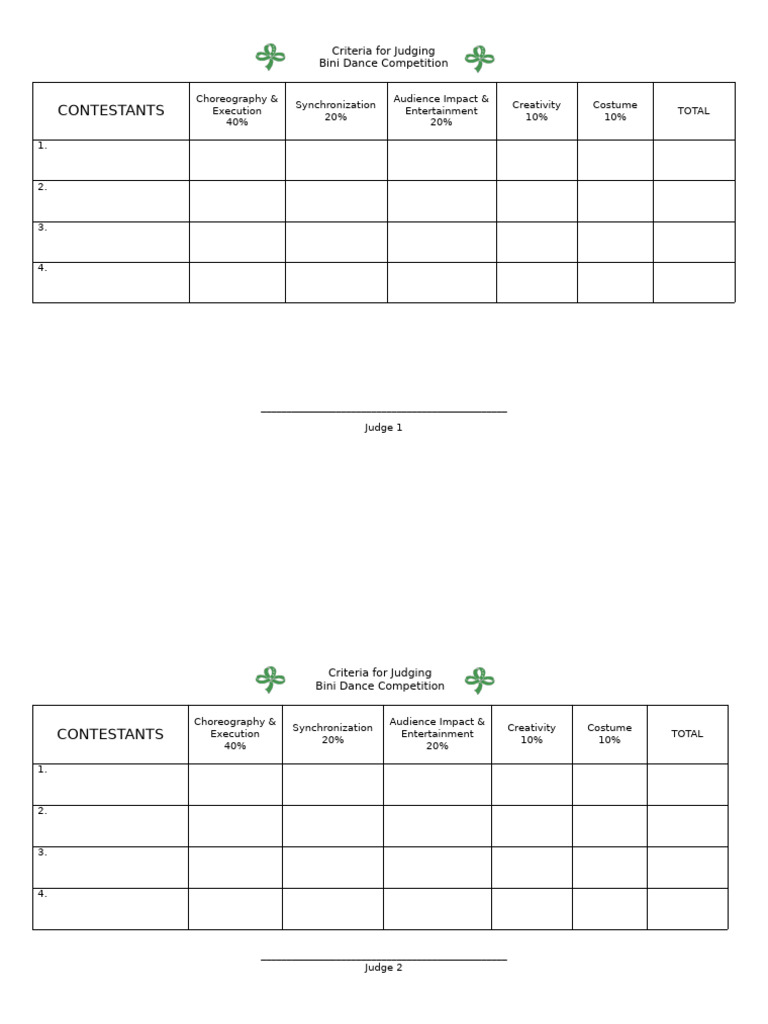 Miss GSP 2024 | PDF | Dances | Performing Arts