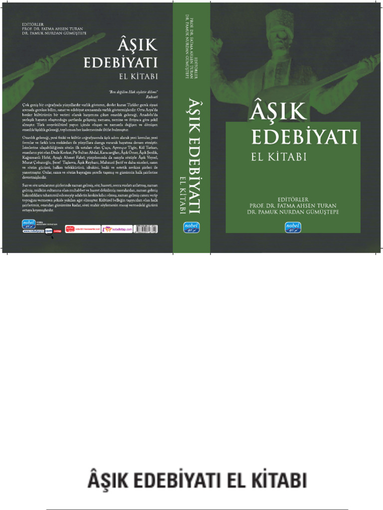Asik Edebiyati El Kitabi | PDF