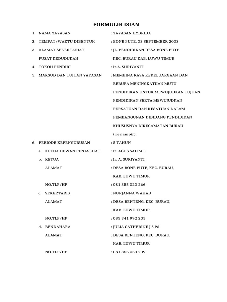 Berkas Andi Tenri Abeng | PDF