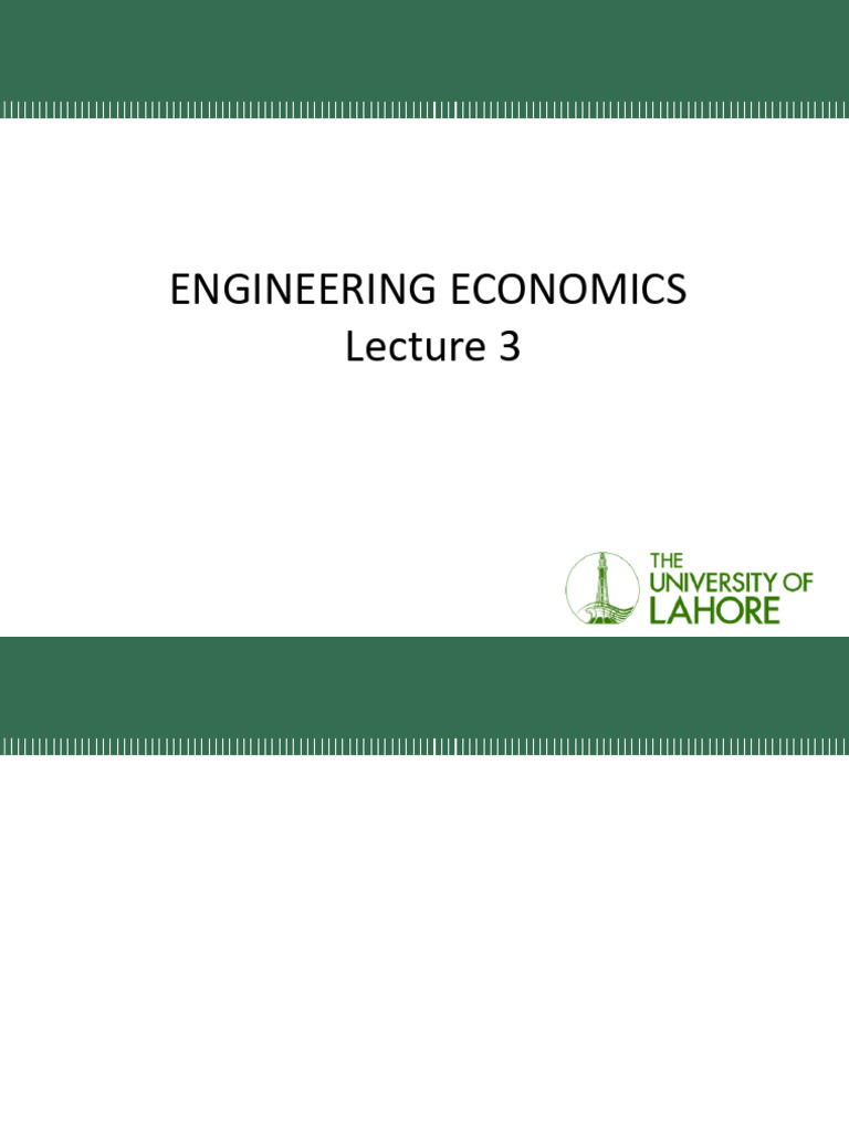 Resources & Principles of Engineering Economics | PDF | Capital ...