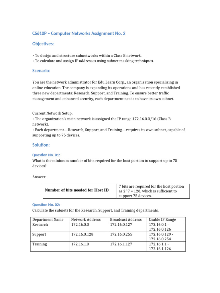 CS610P_Assignment_2_2024 | PDF
