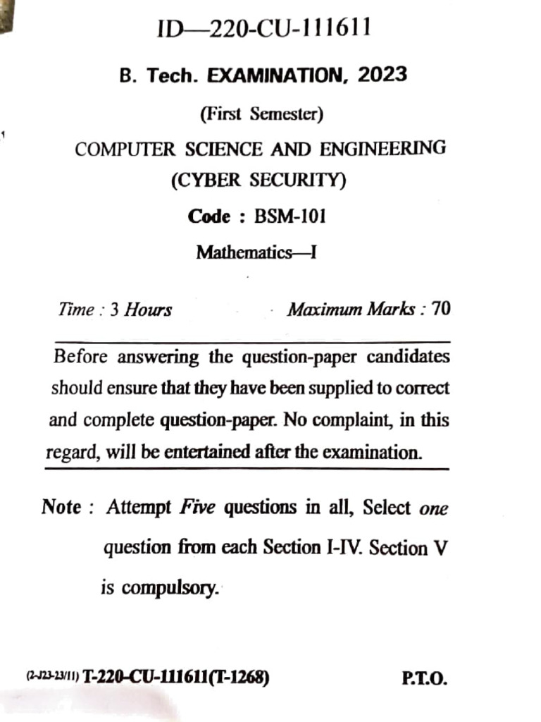 Cyber Security PYQ | PDF | Semiconductors