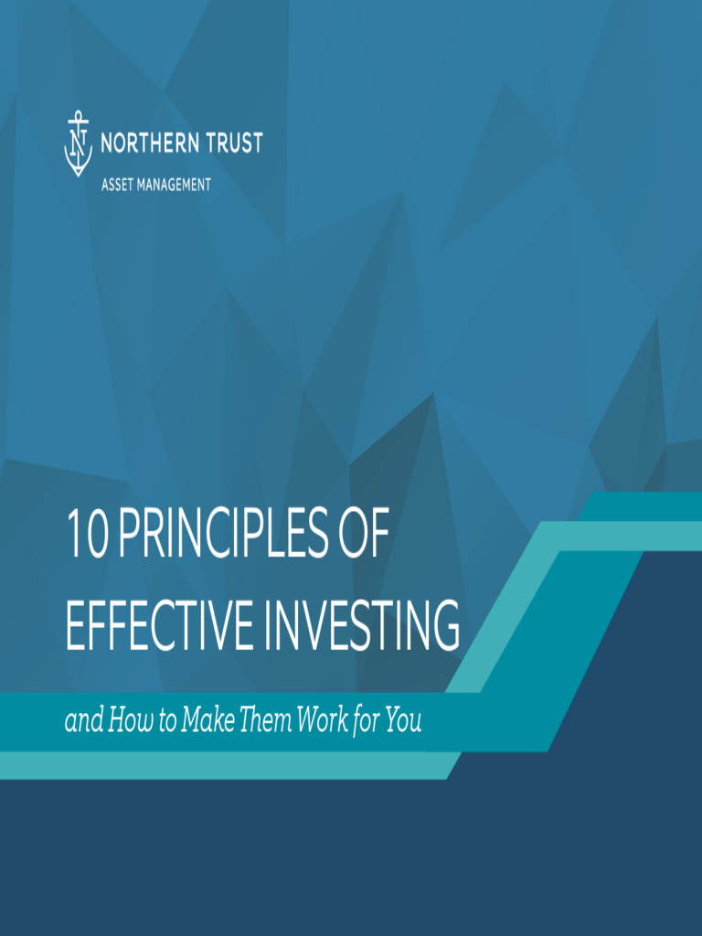 10 Principles of Investing | PDF | Investment Fund | Investing