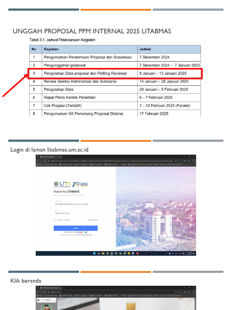 @3 - Unggah Proposal PPM Internal 2025 Litabmas | PDF