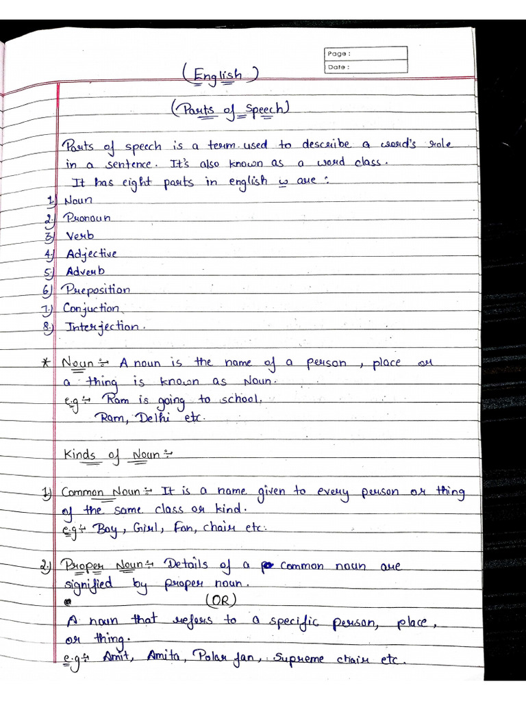 English Important Definition PDF | PDF