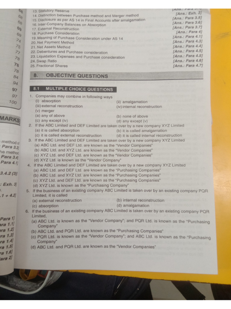 Amalgamation, Absorption and External Reconstruction | PDF