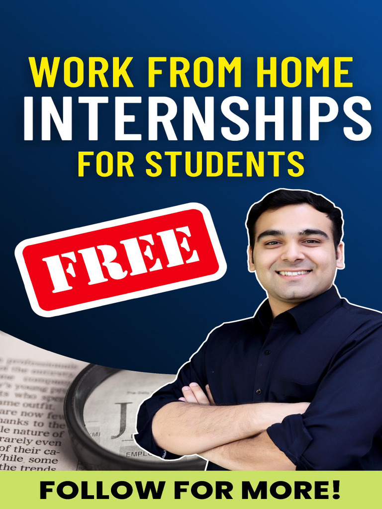 2024 Internships: WFH & Office Roles | PDF
