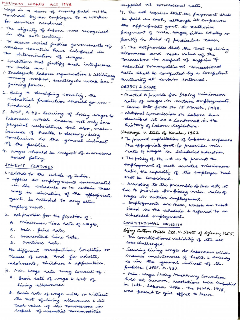 labour 2 unit 1&2 | PDF